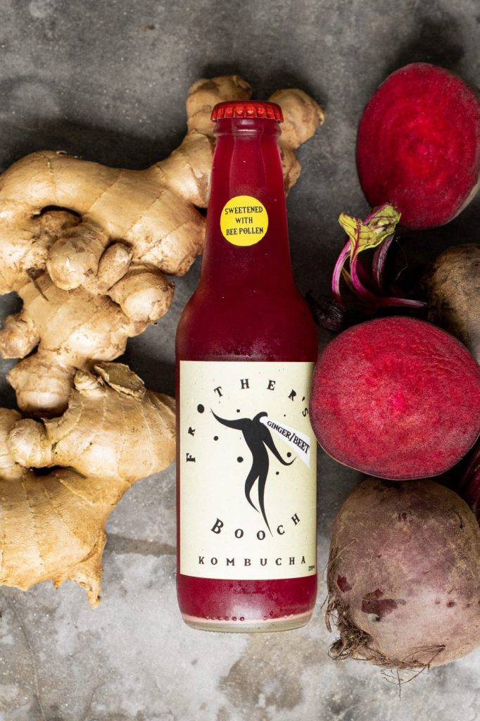 Beet & Ginger Kombucha (270ml), by Frother’s Booch Inc. – Bali Jiwa
